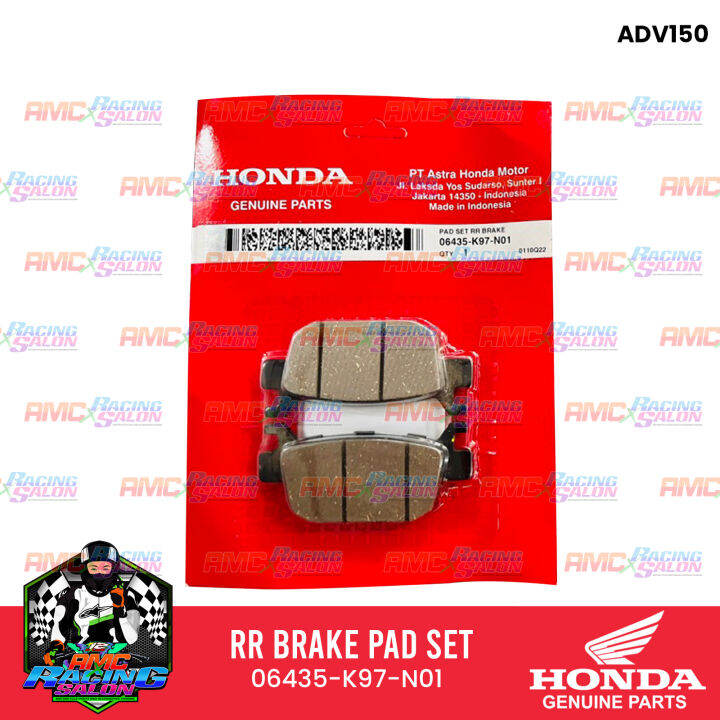HONDA GENUINE REAR BRAKE PADS - 06435-K97-N01- ADV150/PCX160 | Lazada PH