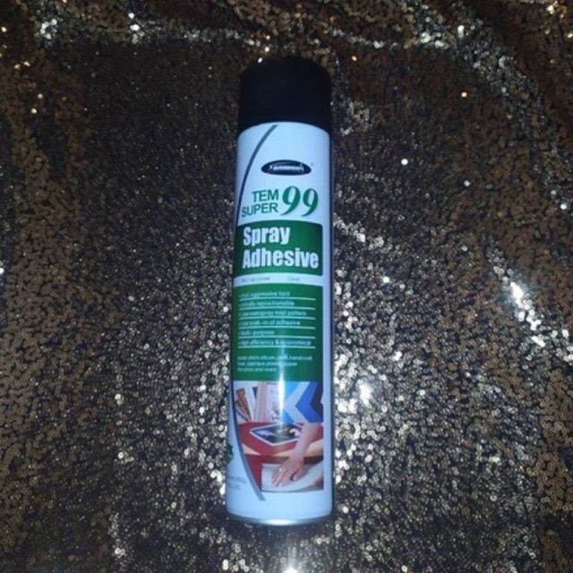 LEM SEMPROT TEM 99 Spray Glue Adhesive Super 600ml serbaguna glitter ...