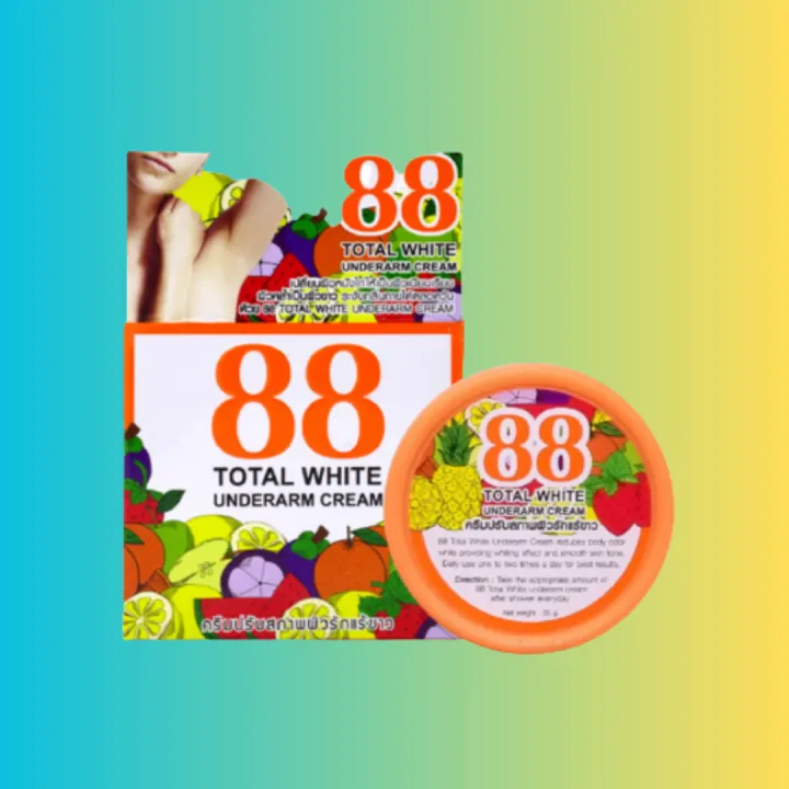 888 Underarm Whitening Deodorant Cream 35g Imported Made in Thailand On ...