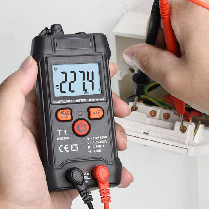 Fully Automatic Charging Digital Multimeter Range 4000 Counts TRMS AC ...
