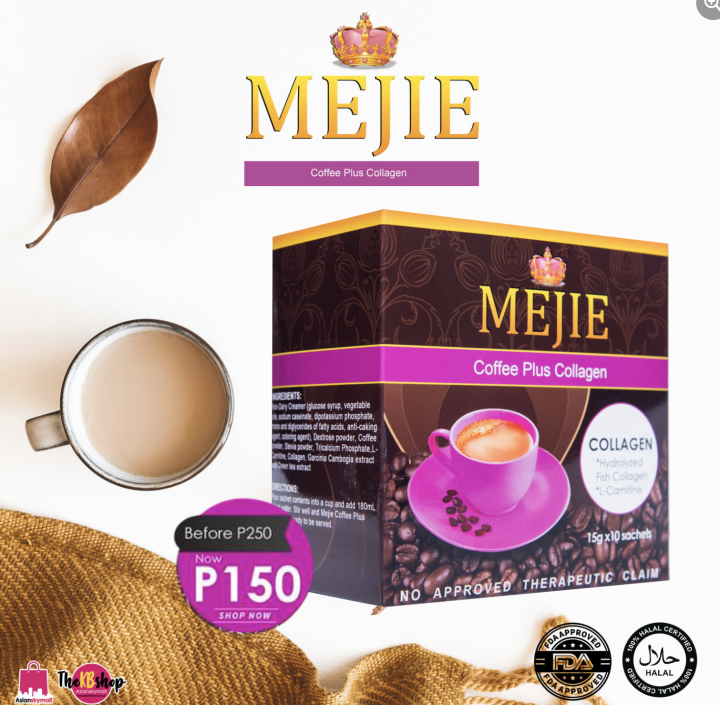 Mejie Coffee with Collagen and L Carnitine | Lazada PH