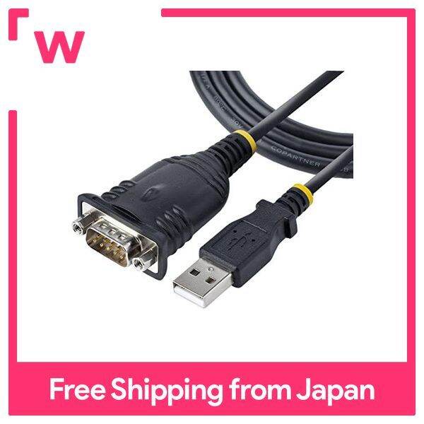 StarTech.com USB-RS232C Serial Conversion Cable / USB 2.0/91ซม./USB Type-A ชาย/DB9ชาย/Windows ...