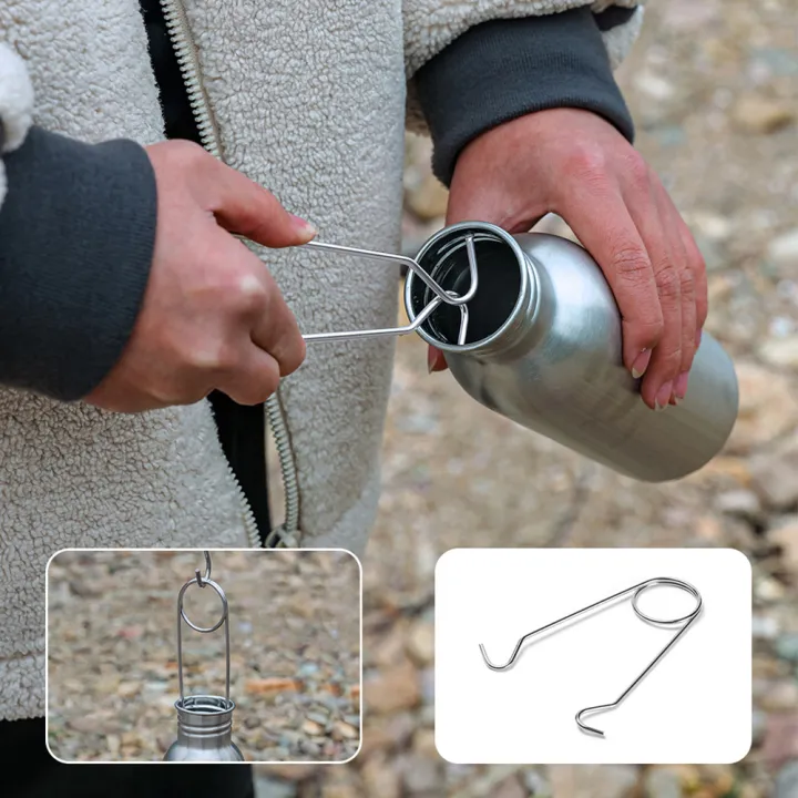 Camping Cooking Hanger Water Cup Pot Pan Cookware Holder Hanging Hooks ...