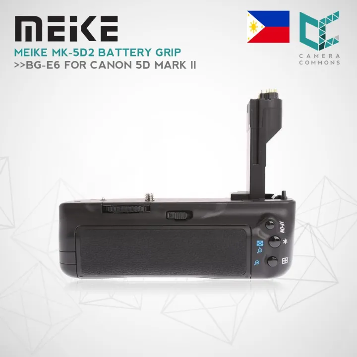 MEIKE MK-5DII/BG-E6, Battery Grip for Canon 5D Mark II | Lazada PH