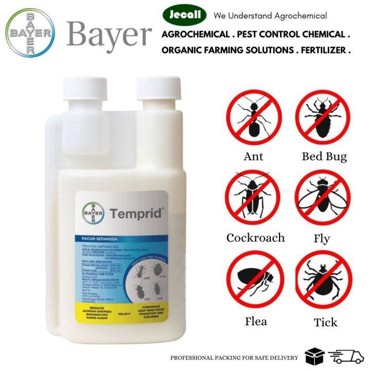 Bayer Temprid® 400ml / Beta-cyfluthrin 10.5% Imidacloprid 21.0% / Kutu ...