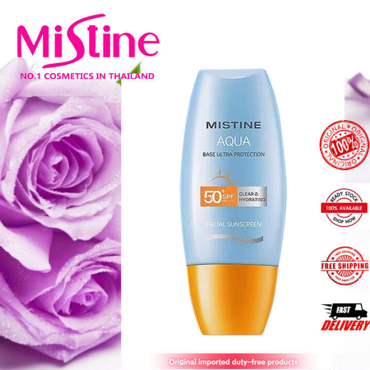 MISTINE AQUA BASE Ultra Protective Facial Sunscreen PRO SPF50+PA++++ | Lazada PH