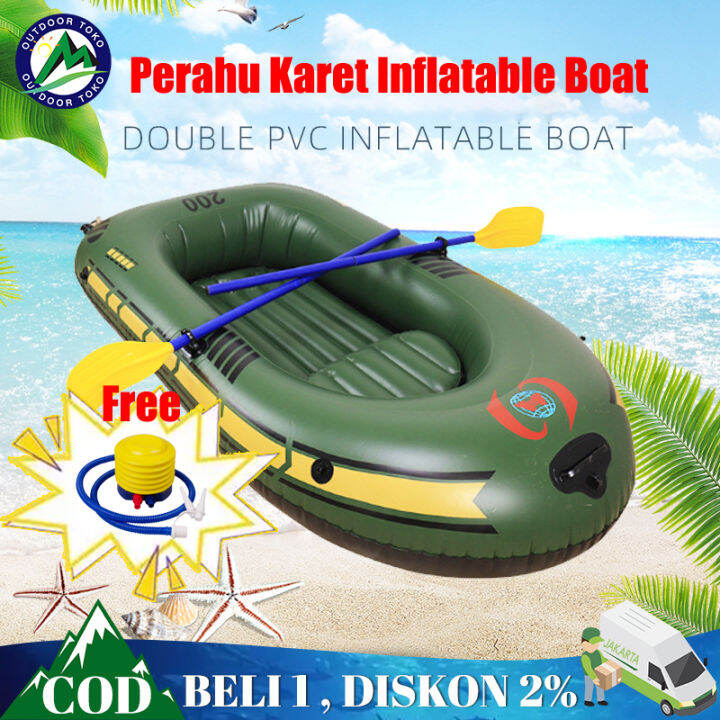 Perahu Karet / Perahu Keluarga / Perahu Karet 2 Orang Hydro Force Raft ...