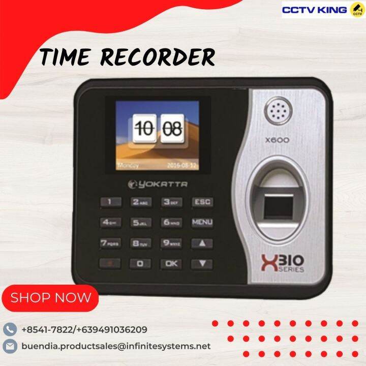YOKATTA X600 Biometrics Attendance Time Keeper Machine, Biometric ...