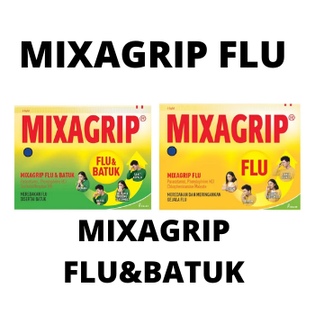 MIXAGRIP FLU & BATUK | MIXAGRIP FLU ISI 4 KAPLET OBAT FLU PILEK BATUK ...