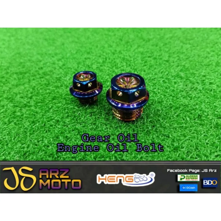durable Heng Gear Oil and Engine Oil Bolts Set | Lazada PH