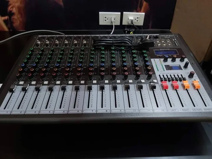 PROFEX EMX-312 12 ช้อง สารารถเสียบ USB | Lazada.co.th