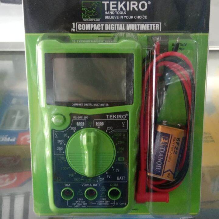 digital multimeter compact tekiro | Lazada Indonesia