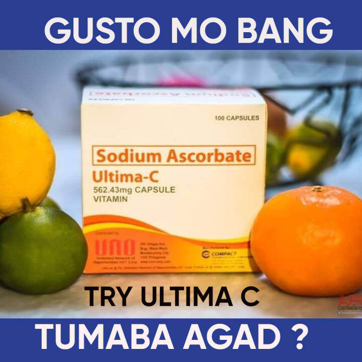ULTIMA C 20 CAPSULE VITAMINS NA PAMPATABA | ULTIMA C 20 SODIUM ...