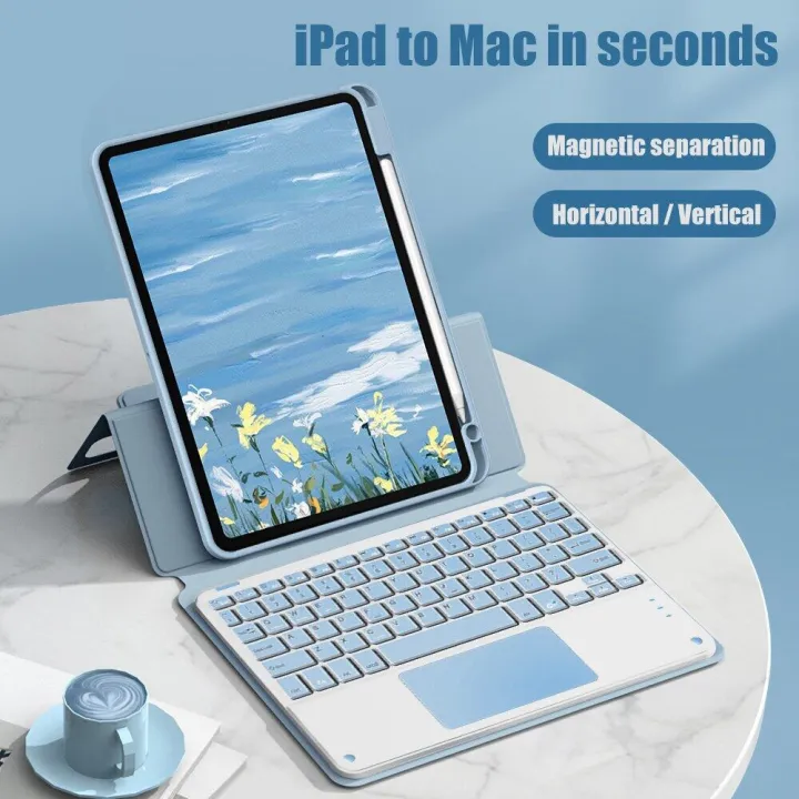 IPad Air 5th 4th Generation Keyboard สำหรับ iPad 7th 8th 9th 10.2 10.5 ...