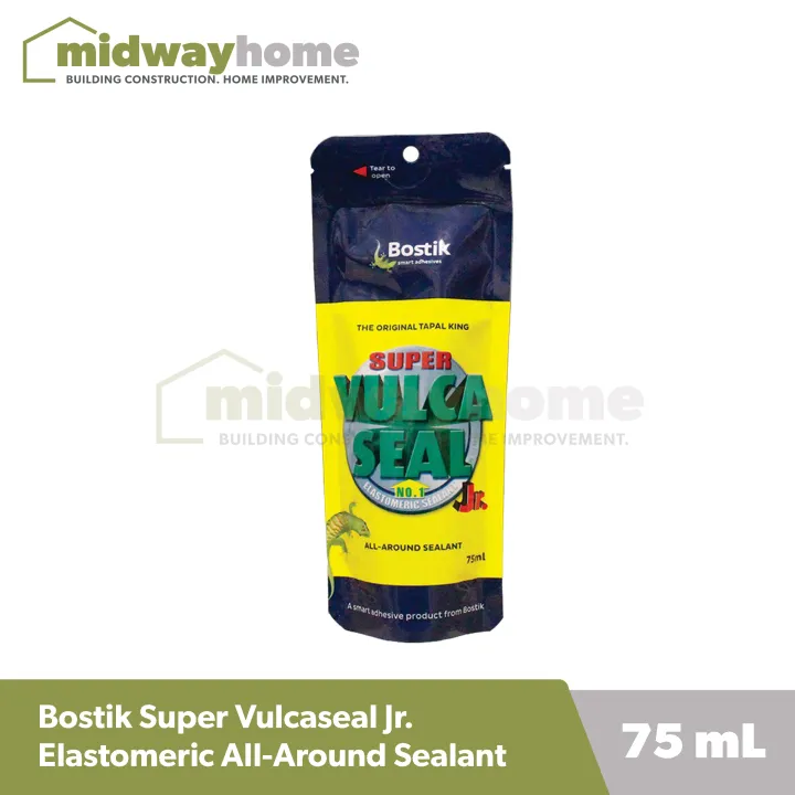 Bostik Super Vulcaseal Jr. Elastomeric All-Around Sealant - 75mL Sachet ...
