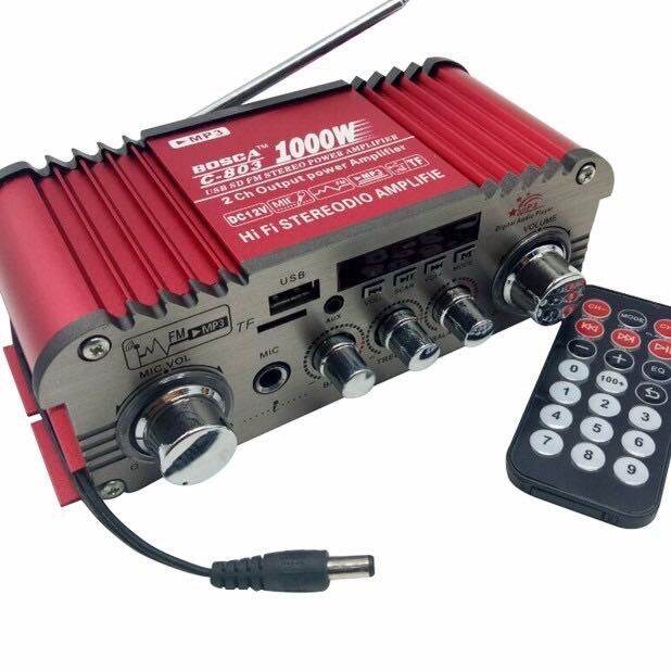 ☆imax Bosca C-803 1000W Bluetooth 2 Channel Output Power Amplifier ...