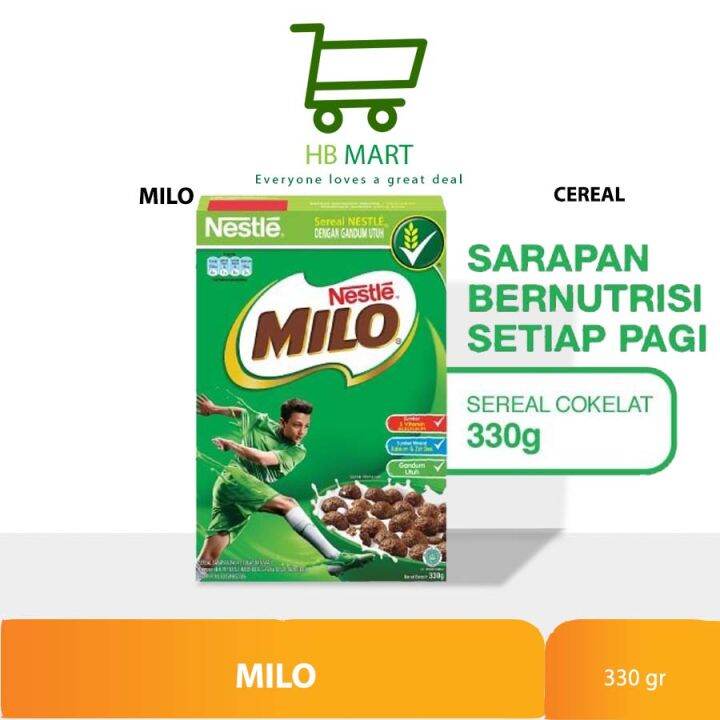 Nestle Milo Cereal Coklat 330 gram - 330Gr | Lazada Indonesia