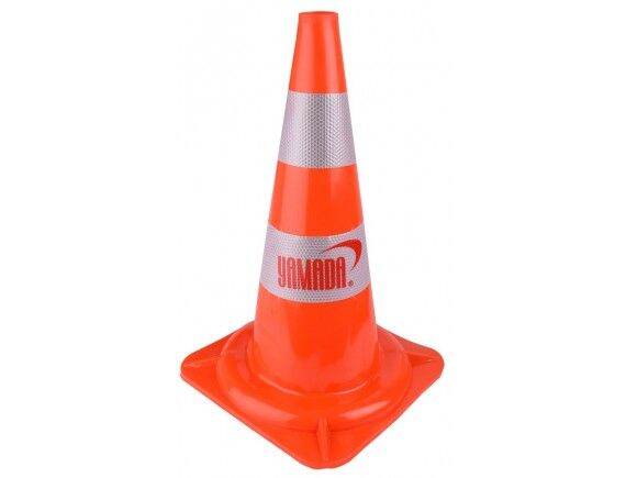 กรวยจราจร รุ่น TC50 (2แถบ) YAMADA Traffic cone Mod. TC50 (2 strips) YAMADA | Lazada.co.th