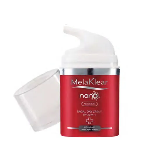 Melaklear Nano Alpha Arbutin Facial Day Cream SPF20 PA+++ 45g. ครีมหน้า ...