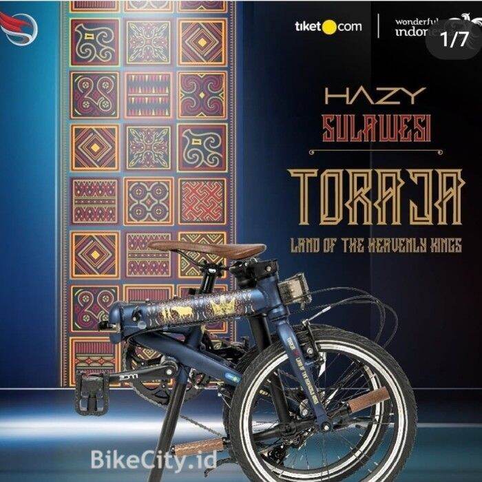 Sepeda Lipat CAMP HAZY 9 Speed Wonderful Indonesia Sulawesi Toraja New ...