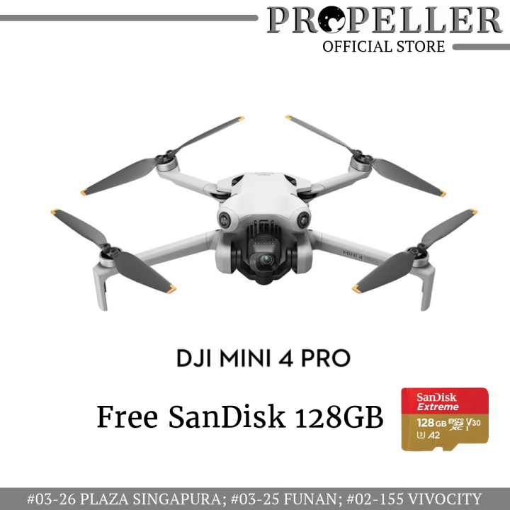 DJI Mini 4 Pro - 4K/60fps HDR True Vertical Shooting | Omnidirectional ...