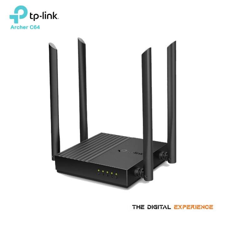 Tp-Link Archer C64 AC1200 Dual-Band Wi-Fi Router | 400 Mbps 2.4 GHz ...