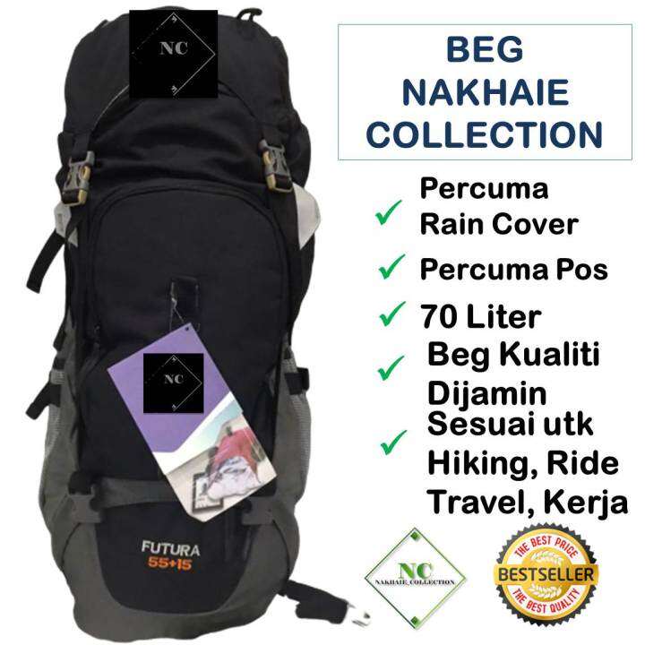 Beg Hiking Travel BACKPACK 70 liter | Lazada