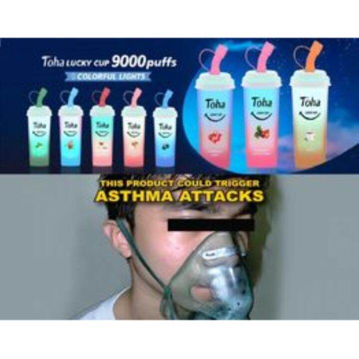 VZ ganlao43317 TOHA LUCKY CUP 9000 PUFFS NEW DISPOSABLE (Colorful ...