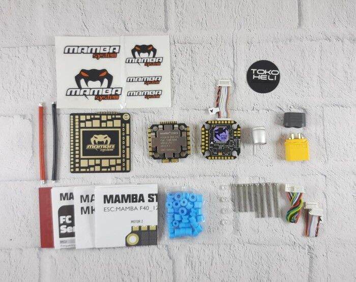 Mamba MK4 F722 MINI F40 128K 40A Flight Controller Stack 20x20 FC ESC ...