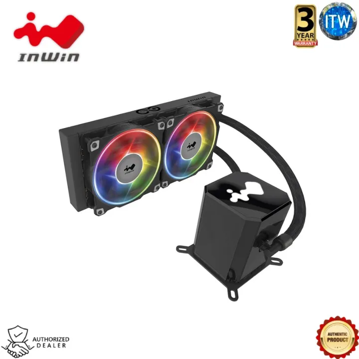 InWin SR24 240mm Twin Turbines AIO Liquid CPU Cooler | Lazada PH