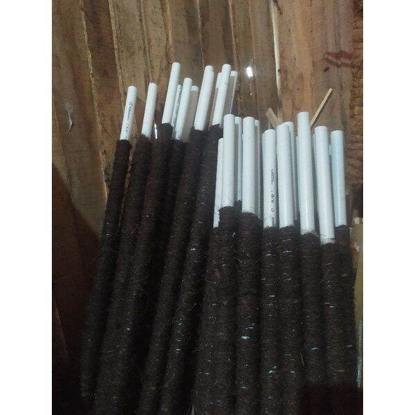 Turus Full Pipa tali ijuk aren penyangga rambatan tanaman hitam ajir 40 ...