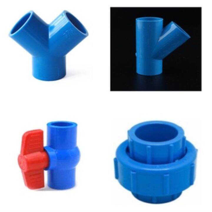 PVC Blue Fittings 1 1/4-2' UNION PATENTE/BALL VALVE/WYE/WYE 45deg ...