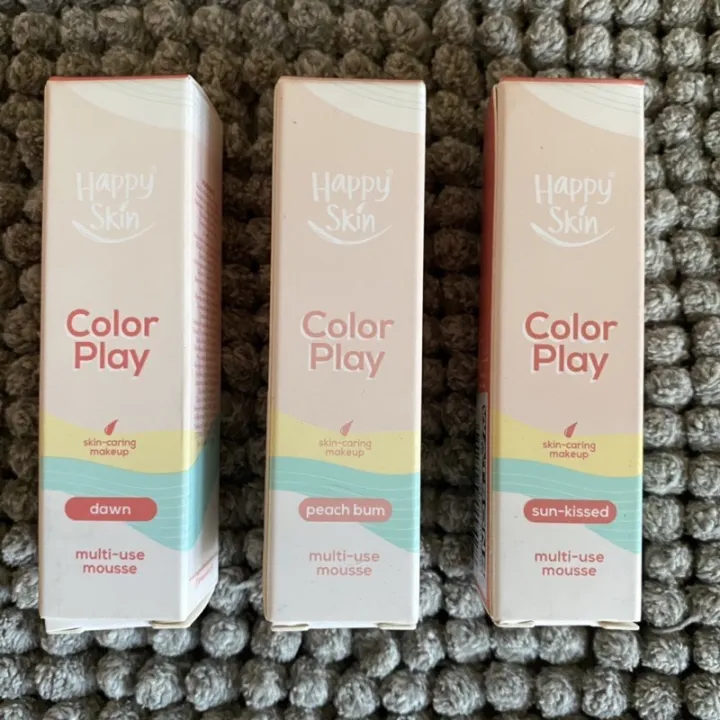 FKLBrand New Authentic Happy Skin Color Play Multi-Use Mousse | Lazada PH