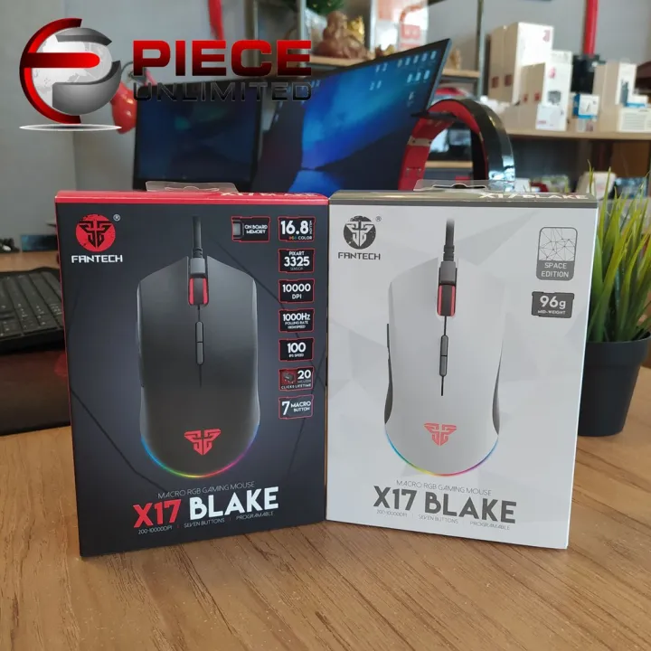 Fantech X17 Blake Space Edition Black Pro Gaming Mouse RGB | Lazada PH