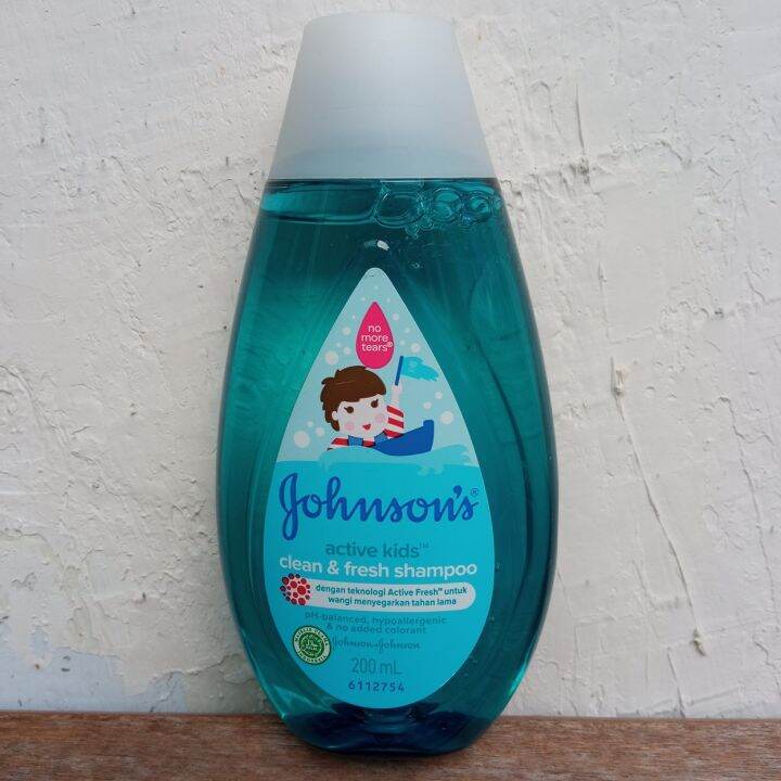 Johnson's Active Kids Clean & Fresh Shampoo 200ml | Lazada Indonesia