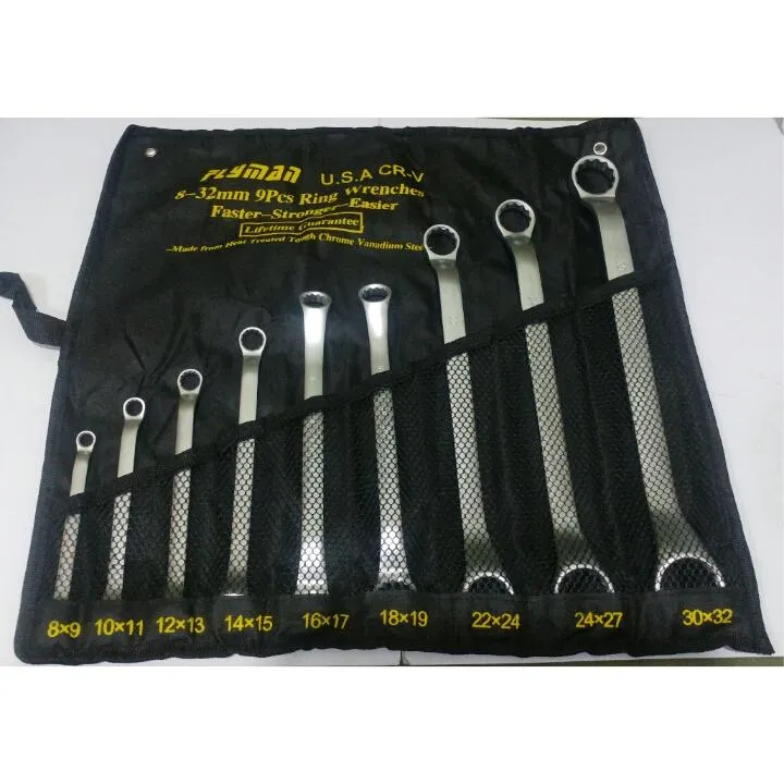 Flyman 9 Pcs.Combination Box Wrenches (Double End Box) | Lazada PH