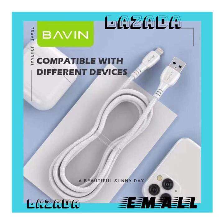Bavin Fast Charging Cable CB221 for Android V8 Micro iPhone/ Type C ...