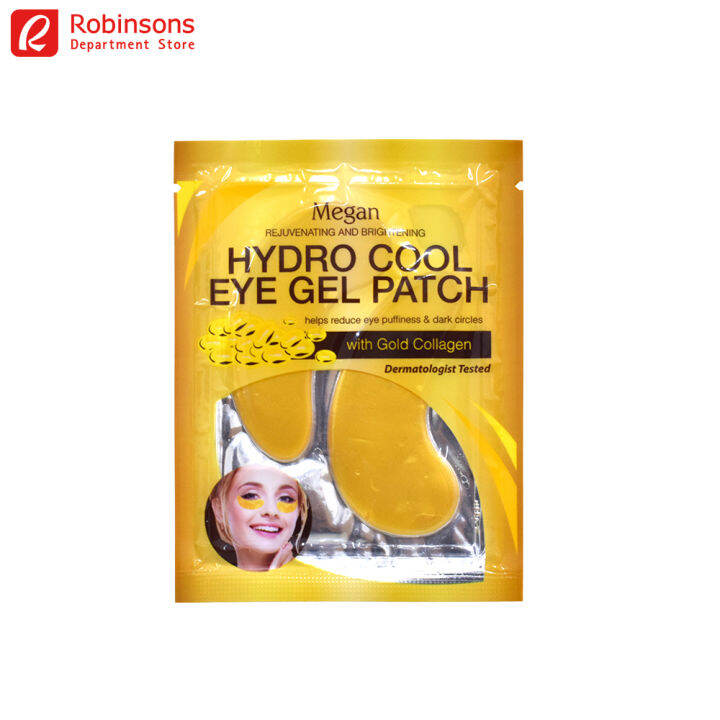 Megan Hydro Cool Eye Gel Patch with Gold Collagen Extracts 1 pair ...