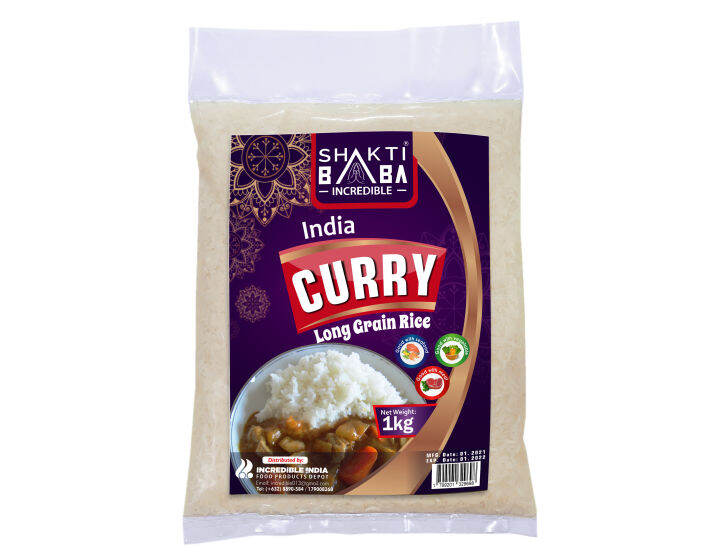 Curry Long Grain Rice in Pouch 1kg | Lazada PH