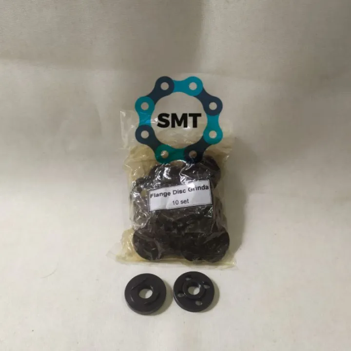 Flange Flang Set Inner Outer Grinda Nut Baut Mur Pengunci Jepit Mesin ...