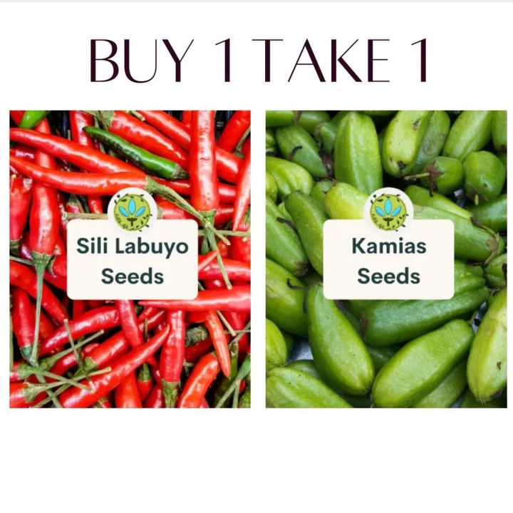 Buy 1 Take 1 Kamias 5 Seeds & Sili Labuyo 20 Seeds | Lazada PH
