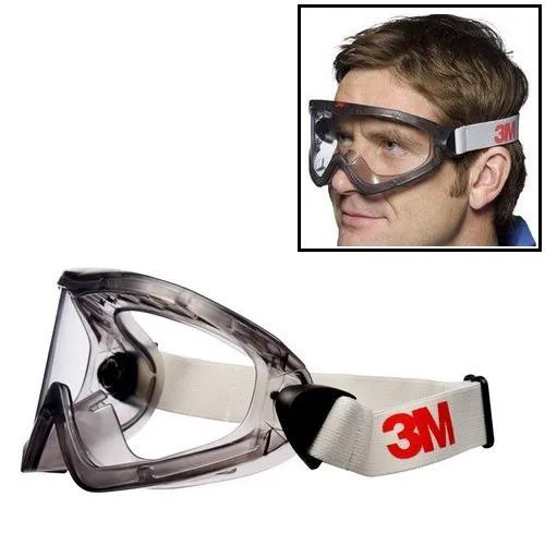 3M 2890 ที่ครอบตานิรภัย เลนส์โพลีคาร์บอเนต Goggle | Lazada.co.th