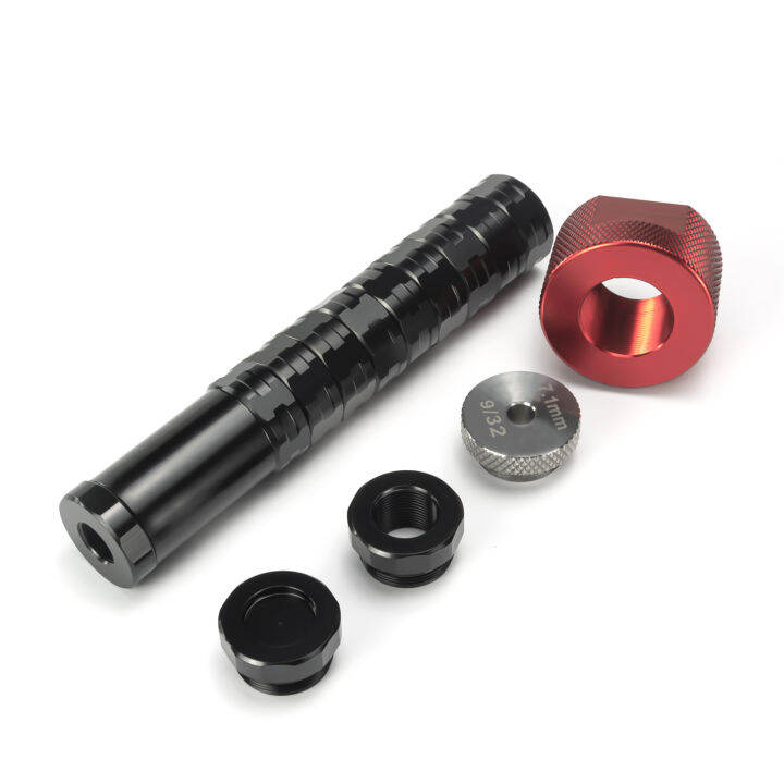 6.5"L 1.1''OD Full Stainless Steel Mini Modular Solvent Trap MST 1/2x28 ...