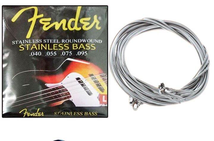 Fender Stainless Steel Round Wound Bass Strings(040-095) | Lazada PH