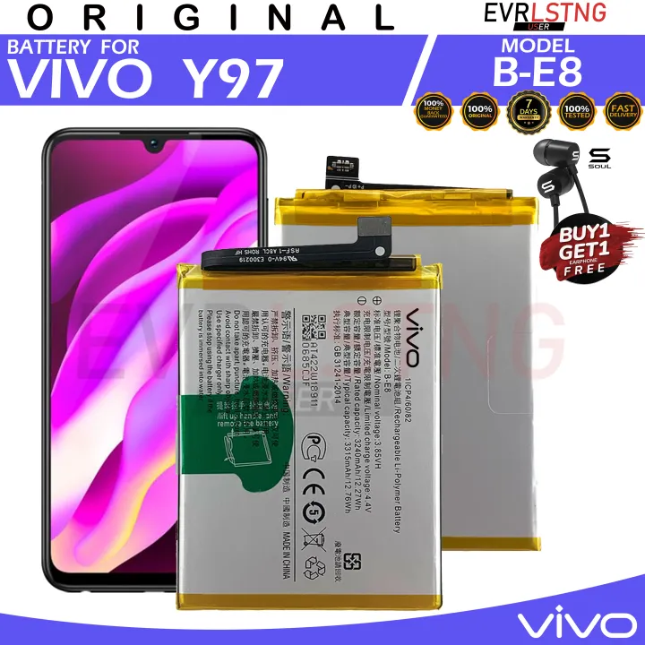 VIVO Y97 Battery Model B-E8 1806 Y97 V1813A V1813T 100%ORIGINAL EQUIPMENT MANUFACTURER ...