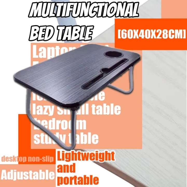 Adjustable laptop table folding table lazy small table bedroom study ...