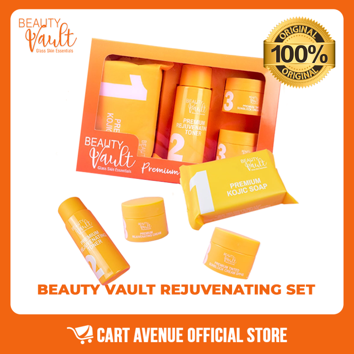 Original Beauty Vault Set The Best Rejuvenating Set with Kojic Soap ...