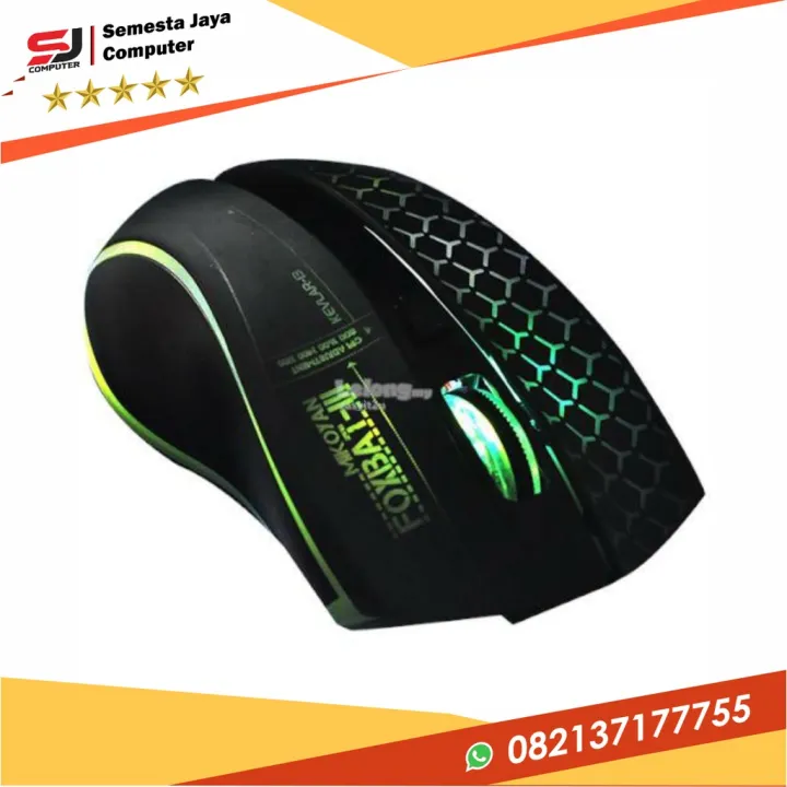 Mouse Armageddon Gaming Mikoyan Foxbat Wireless Original | Lazada Indonesia