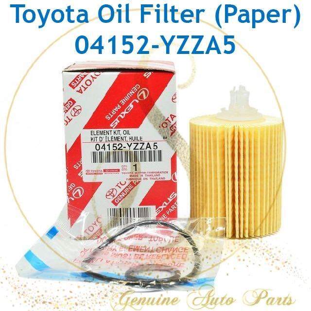 ( 100% Original ) TOYOTA OIL FILTER MARK X FJ CRUISER LEXUS IS250 IS350 GENUINE PARTS 04152 ...