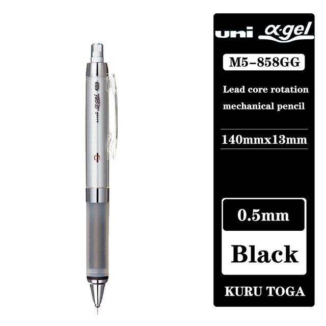 Japan UNI Mechanical Pencils Kuru Toga Soft Grip Rubber Lead Core ...